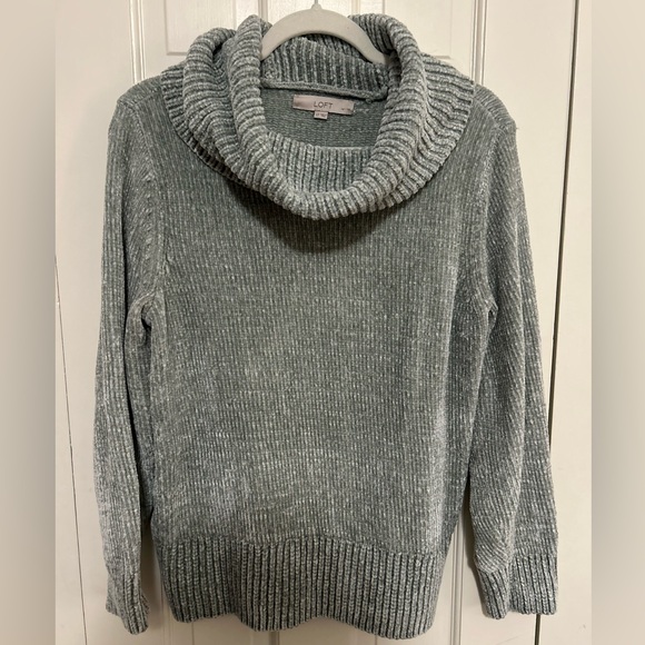 LOFT | Sweaters | Loft Cowl Chenille Sweater | Poshmark